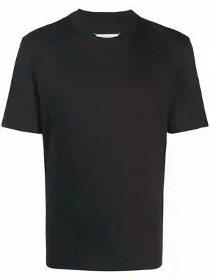MAISON MARGIELA Crew-neck Cotton T-shirt - Black