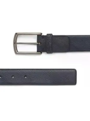 Zegna Leather Buckle-fastening Belt