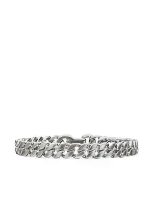 David Yurman Sterling Curb Chain Bracelet - Silver