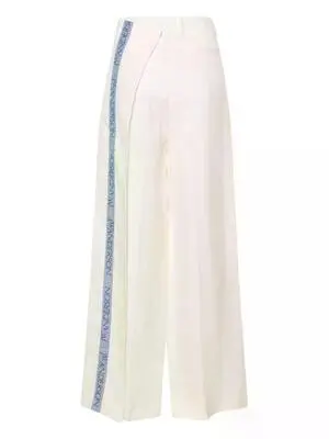 JW Anderson Logo Stripe Palazzo Pants