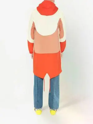 JW Anderson Colour-block Parka With Embroidered Logo