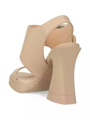 Agl 120mm Leather Sandals