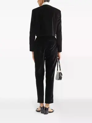 Prada Velvet Straight-leg Trousers
