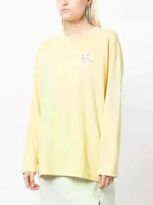 Off-White Organic Cotton Flower Arrow Sweatshirt