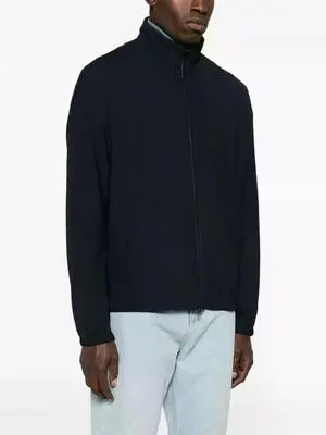 Herno Logo Plaque Zip-up Jacket