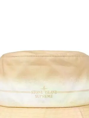 Supreme X Stone Island Stripe-detail Crusher Hat