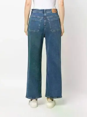 Paul Smith Cropped Wide-leg Jeans