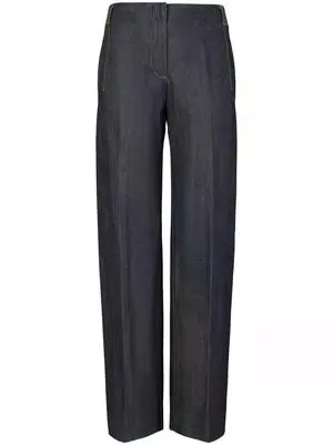 Tory Burch Selvedge Straight-leg Jeans