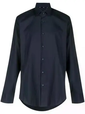 BOSS Kent Slim-fit Shirt - Blue
