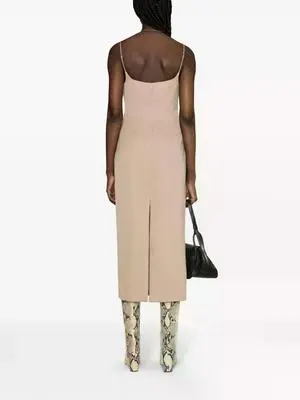 Attico Panelled Virgin-wool Dress