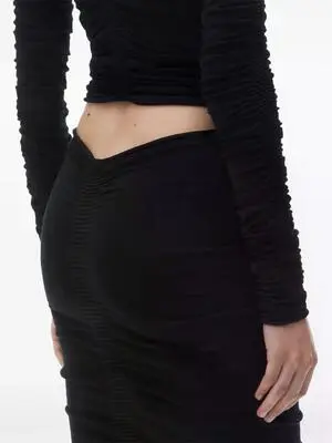 Alexander Wang Ruched Maxi Skirt
