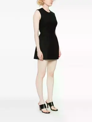 IOANA CIOLACU Twill Flared Mini Dress