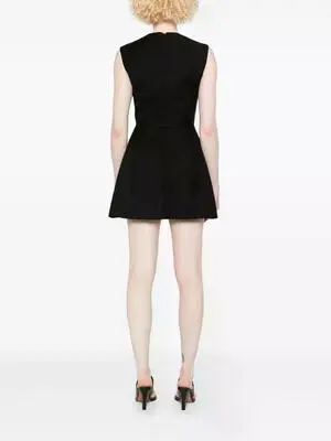 IOANA CIOLACU Twill Flared Mini Dress