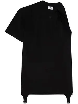 COURREGES Asymmetric Mini Dress
