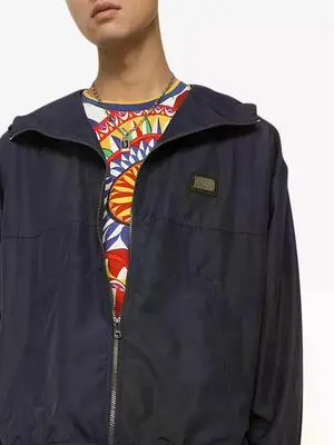 Dolce & Gabbana Logo-plaque Zip-fastening Jacket