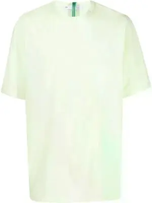 Y3 Logo-print Cotton T-shirt - Green