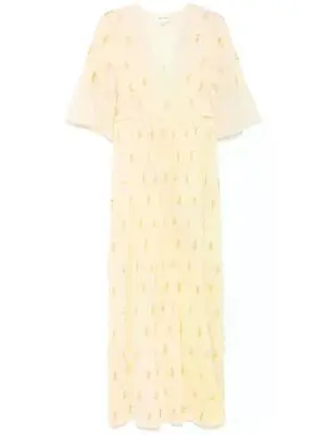 Antik Batik Fany Maxi Dress - Yellow