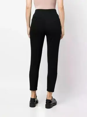 Aspesi Slim-fit High-waisted Cropped Trousers