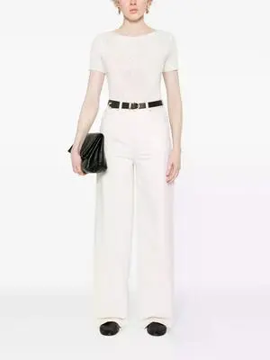TOTEME Wide-leg Cotton Denim Jeans