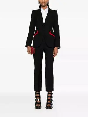 Alexander McQueen Tailored Pressed-crease Trousers