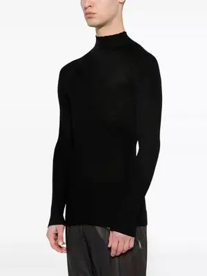 Rick Owens Ribbed-knit Wool Jumper