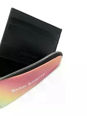 Palm Angels Rainbow Logo-print Cardholder