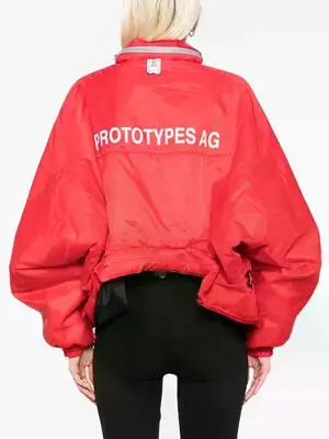 PROTOTYPES Embroidered Logo Zip Jacket