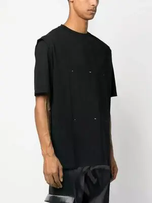 HELIOT EMIL Outline Logo Cotton T-shirt