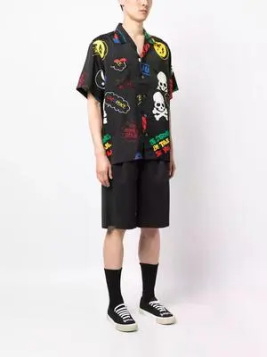 MASTERMIND WORLD Logo-print Short-sleeve Shirt