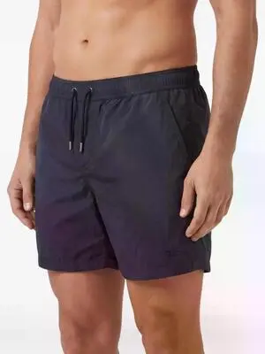 Herno Creased Swim Shorts - Blue