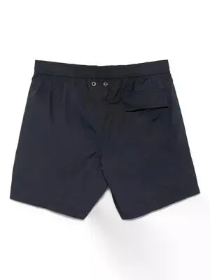 Herno Creased Swim Shorts - Blue