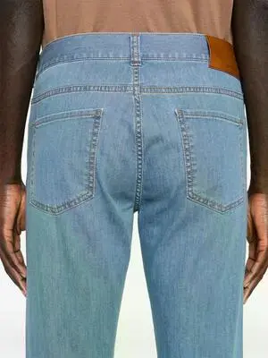 Canali Mid-rise Slim-fit Jeans