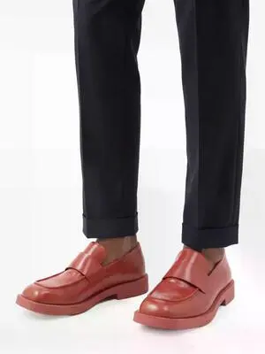 Camper Mil 1978 Leather Loafers - Red