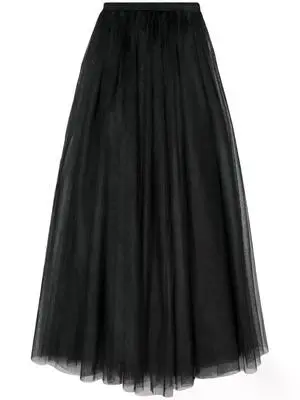 Alchemy Fashions X Lia Aram Tulle Maxi Skirt - Black