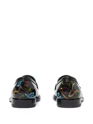 SCAROSSO Graphic-print Loafers