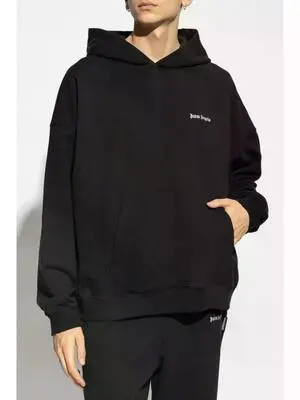 Palm Angels Logo-embroidered Hoodie