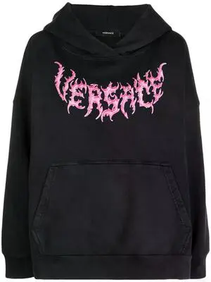 Versace Off The Shoulder Sweatshirts Hoodies For Women