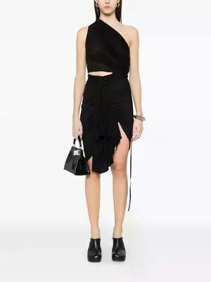 Rick Owens Draped Mini Dress