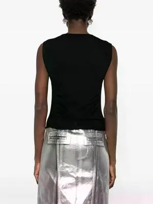 Alexander Wang Ruched Crewneck Top