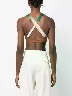 Philosophy Di Lorenzo Serafini Gradient-effect Cropped Top
