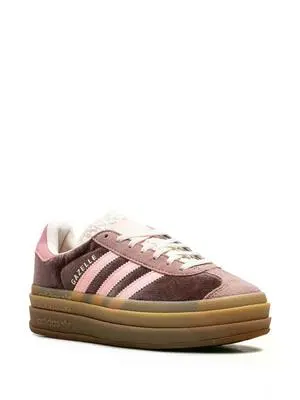 Adidas Gazelle Bold Shadow /warm Clay/glow Pink Sneakers - Brown