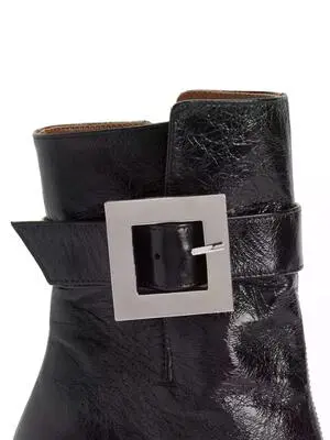 GIUSEPPE ZANOTTI Seattle Bootie Boots With Decorative Buckle