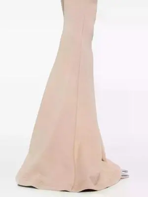 Giuseppe Di Morabito Flared Jersey Trousers - Neutrals