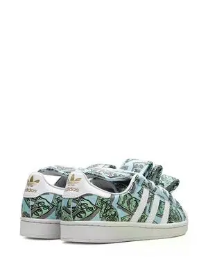 Adidas Printed Leather Sneakers