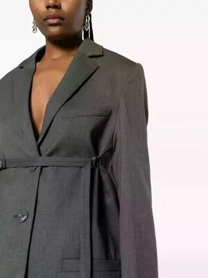 COURREGES Tailored Belted Blazer