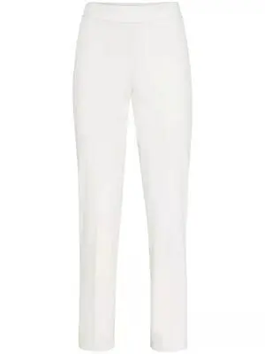Brunello Cucinelli Stretch-cotton Capri Trousers