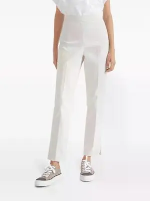 Brunello Cucinelli Stretch-cotton Capri Trousers