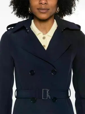 Patrizia Pepe Buckle-detail Trench Coat