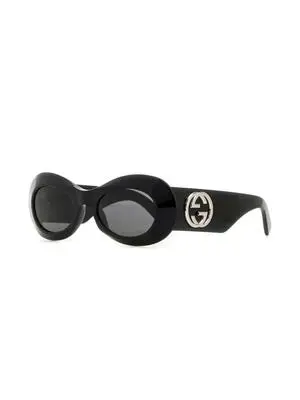 Gucci Interlocking G Oval Sunglasses
