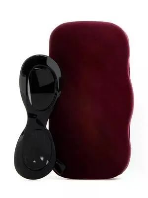 Gucci Interlocking G Oval Sunglasses
